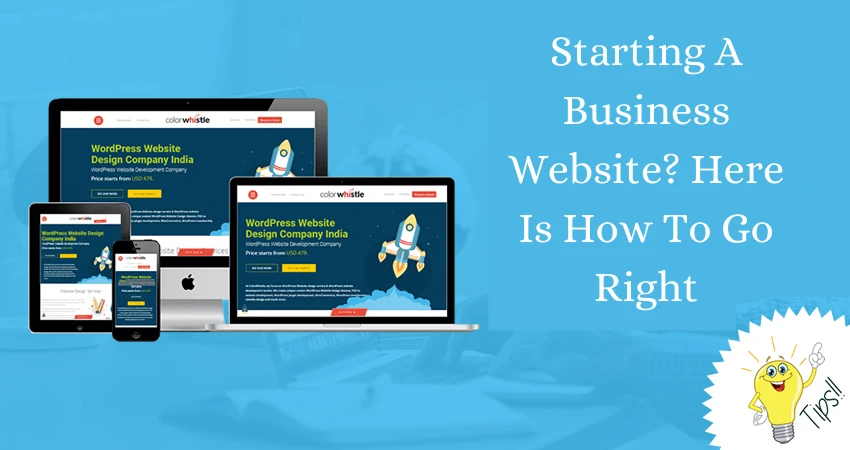 Here Is How To Go Right : Starting A Business Website?